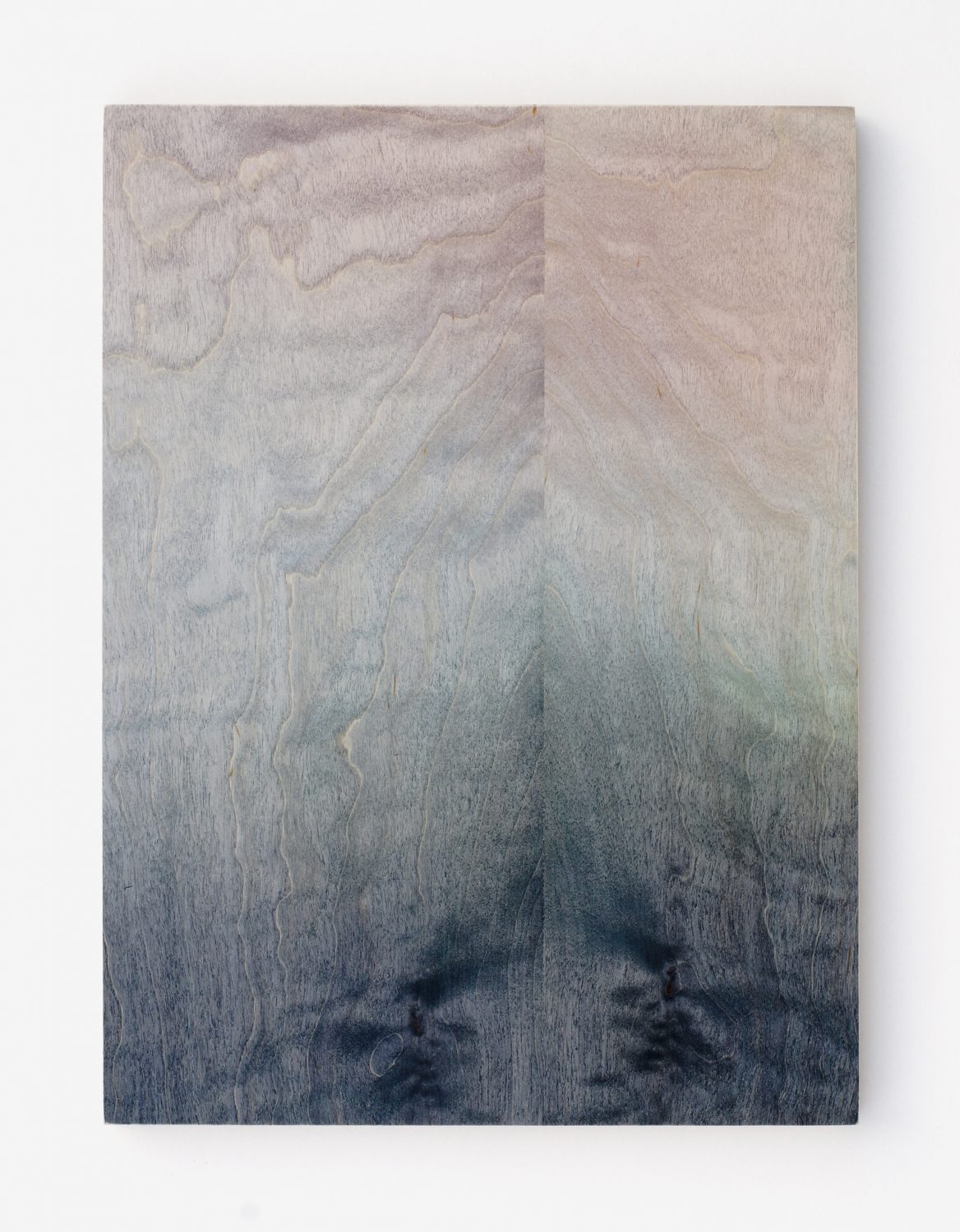 Wooden Aquarelle – dyed panels – Studio Meike Harde